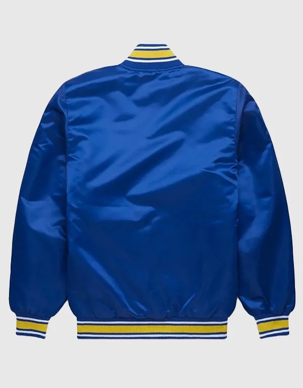 Seattle Mariners Classic Royal Blue Satin Jacket